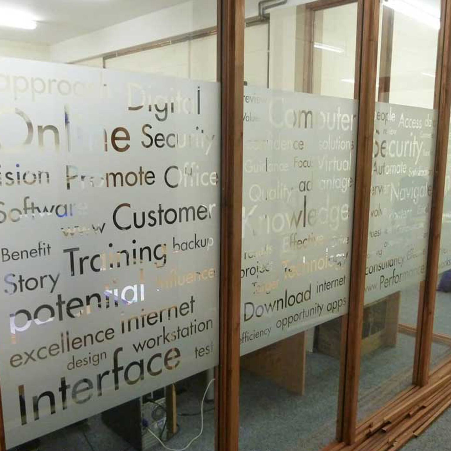 Frosted Stickers - SignFix Industrial Limited