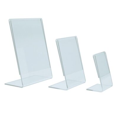 L-Shape Acrylic Displays - SignFix Industrial Limited